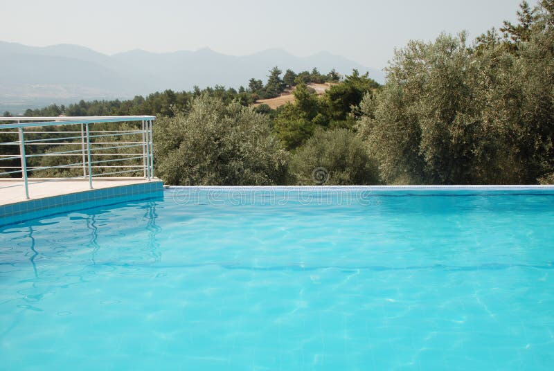 Landscape Photography Of Swimming Pool During Golden Hour Picture ...