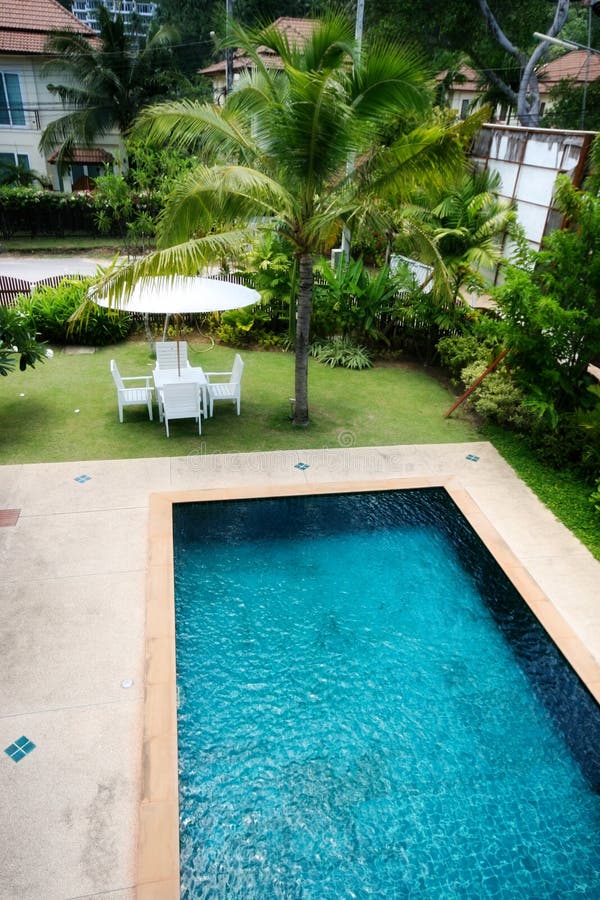 Golf Course Swimming Pool stock photo. Image of swimming - 7551198