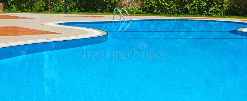 Swimming Pool Area in Antalya, Turkey Stock Photo - Image of chair ...