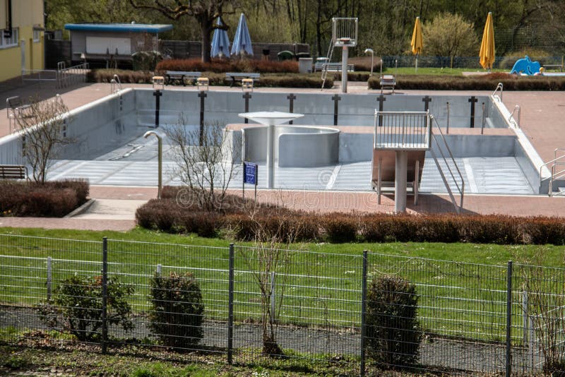 Swimming pool stock photo. Image of open, basin, stairs - 217021114