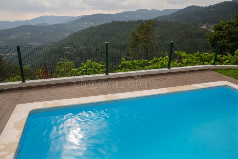 Swimming pool blue water stock image. Image of aqua - 172489125