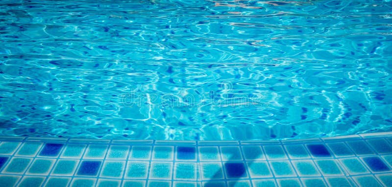 Swimming Pool Blue Water Ripple Stock Photo - Image of nature, surface ...