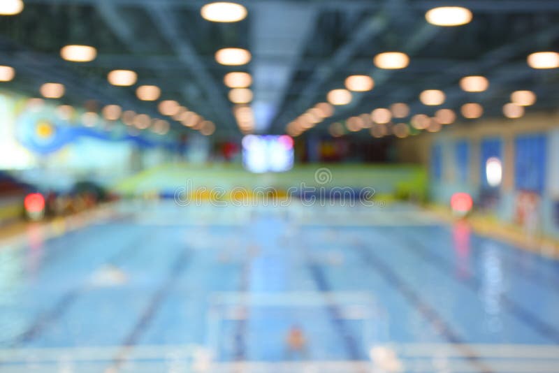 Swimming Pool Blurred Image Blur Background Stock Image - Image of ...
