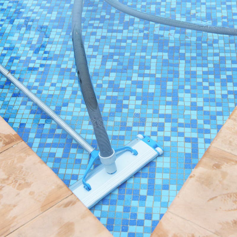Swimming Pool Cleaning Tools Stock Photo - Image of home, care: 32184100