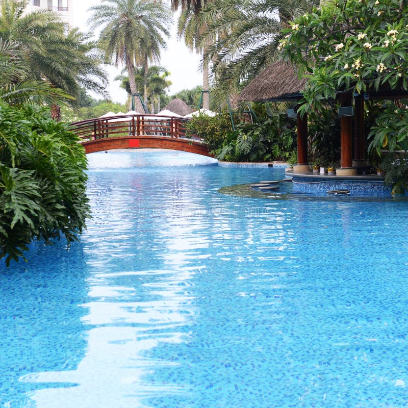 Swimming pool stock photo. Image of luxury, recreational - 32148094