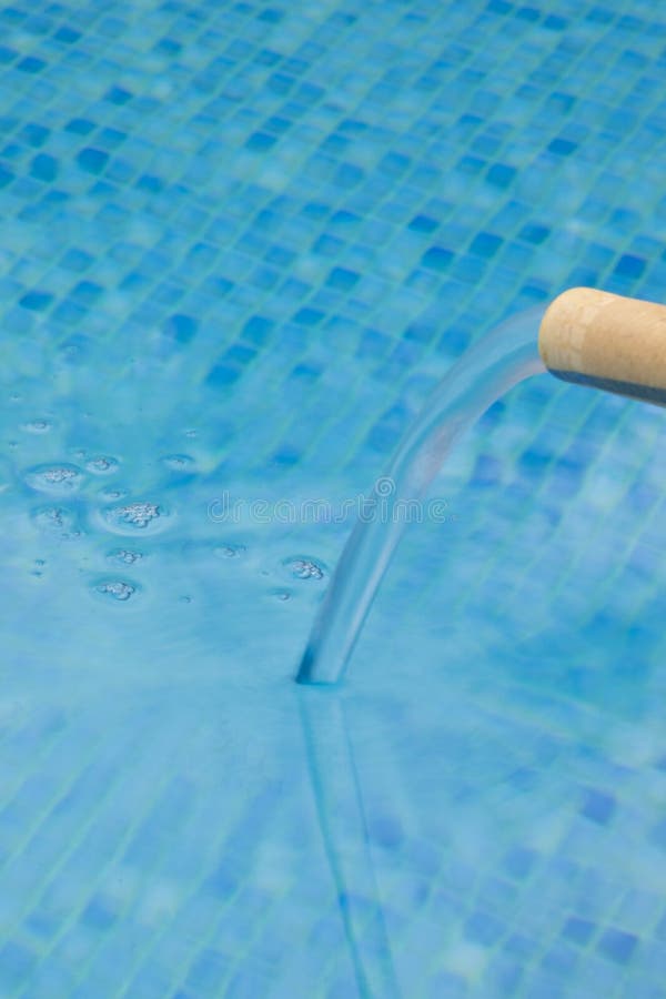 Swimming pool in close-up stock image. Image of resource - 104127949