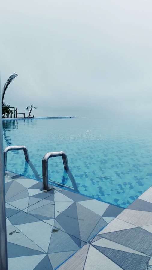 Swimming Pool with Cloud View in Java Stock Photo - Image of view ...
