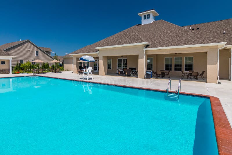 Swimming pool stock image. Image of summer, home, outdoor - 59271957