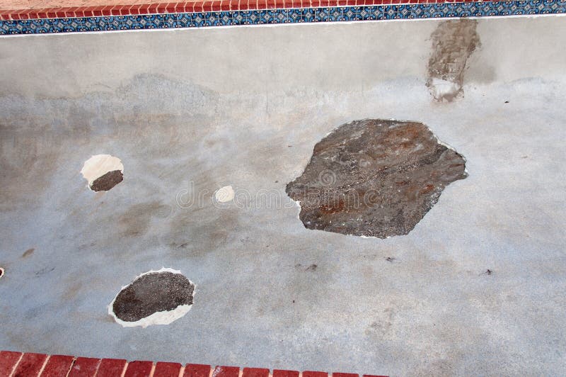 Pool Refinishing editorial image. Image of labor, improvement - 53450840