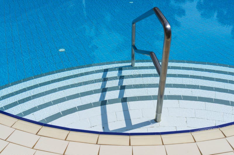 Swimming Pool stock image. Image of entrance, staircase - 33781933