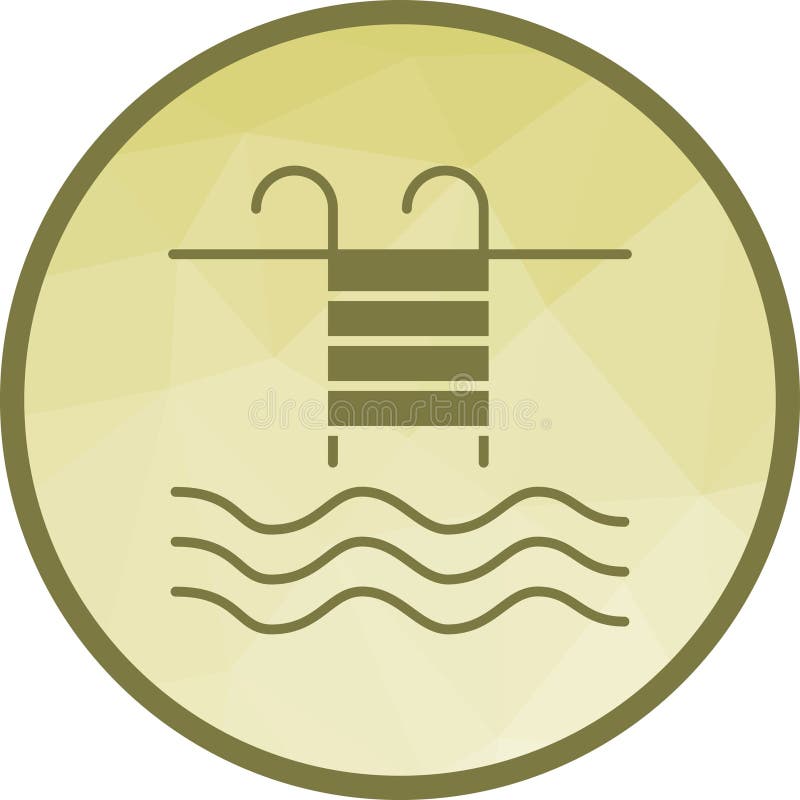Swimming Pool Icon Vector Image. Stock Vector - Illustration of ...