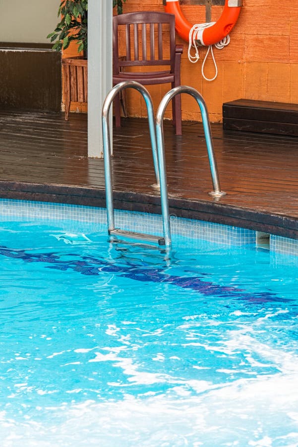 Swimming pool ladder stock photo. Image of pool, water - 28187536