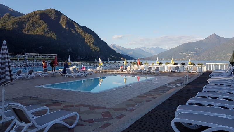 Swimming Pool with Landscape Editorial Photo - Image of pool, amazing ...