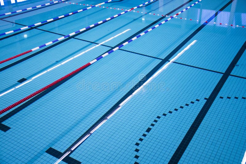 Swimming pool stock image. Image of lanes, empty, reflection - 35203287