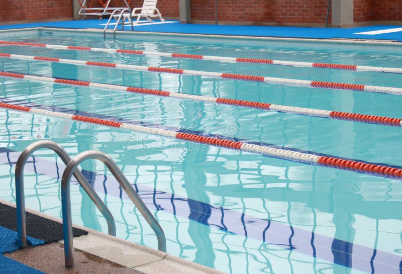Swimming pool lap lanes stock image. Image of beautiful - 26847247