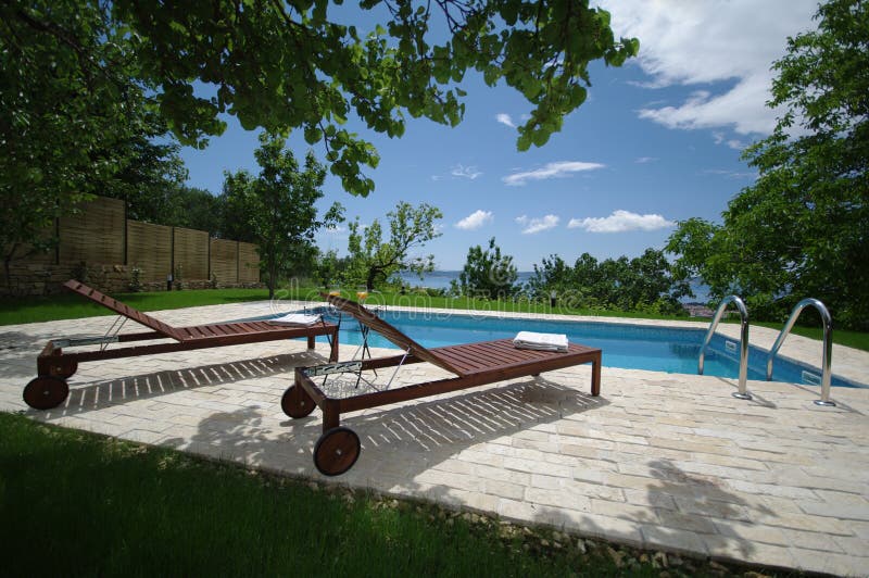 Swimming pool stock photo. Image of holiday, house, decoration - 32938530