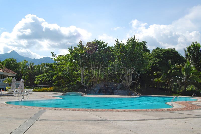Swimming Pool at Mount Malarayat in Lipa, Batangas, Philippines ...