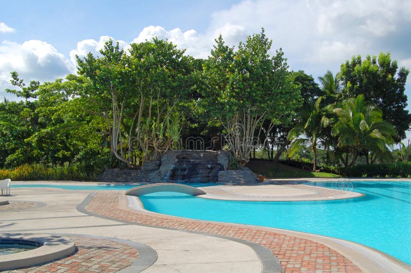 Swimming Pool at Mount Malarayat in Lipa, Batangas, Philippines ...