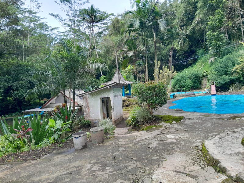 Swimming Pool on the Mountain is a Beautifull Editorial Photo - Image ...