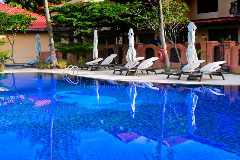 Swimming pool stock photo. Image of idyllic, paradise - 60631350