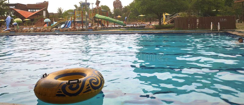 Swimming Pool Park Summer Swim Editorial Photography - Image of swim ...