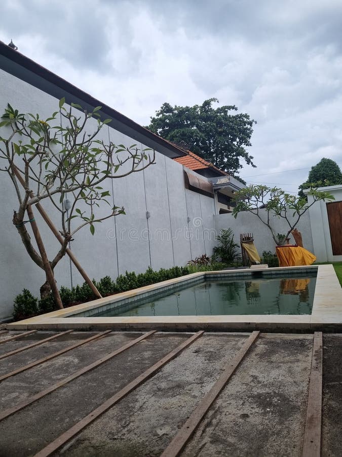 Swimming Pool at Sanur Bali Stock Photo - Image of sanur, swimming ...