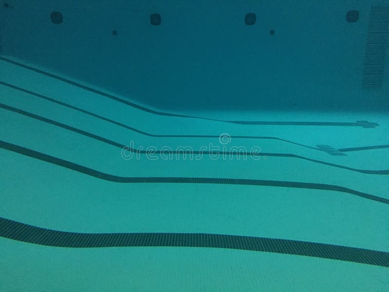 Swimming Pool Seen Underwater Stock Photo - Image of aquatic, swim ...