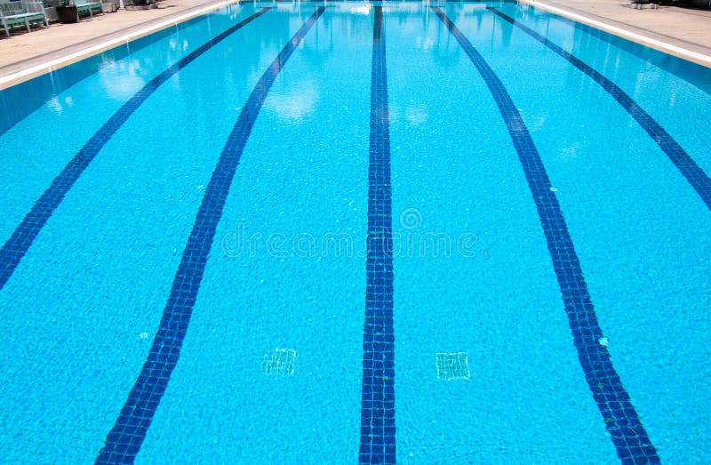 Swimming Pool at Sport Center Stock Photo - Image of pond, health: 32147390