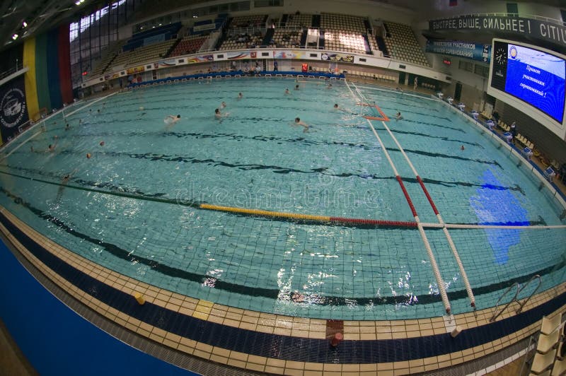 Swimming Pool Sports Complex Editorial Image - Image of moscow, olympic ...