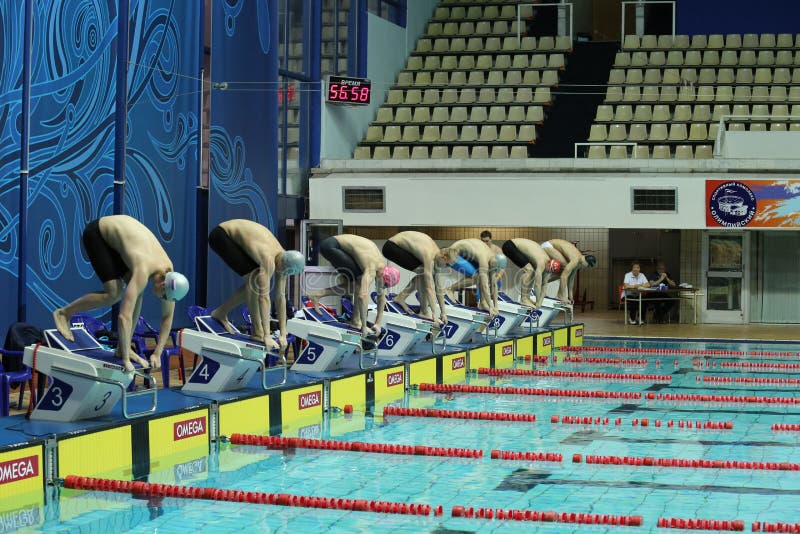 Swimming Pool of the Sports Complex Editorial Stock Photo - Image of ...
