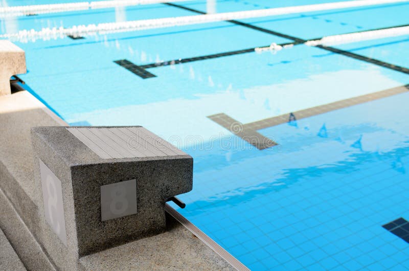 Swimming Pool with stair. stock photo. Image of pool - 38318036