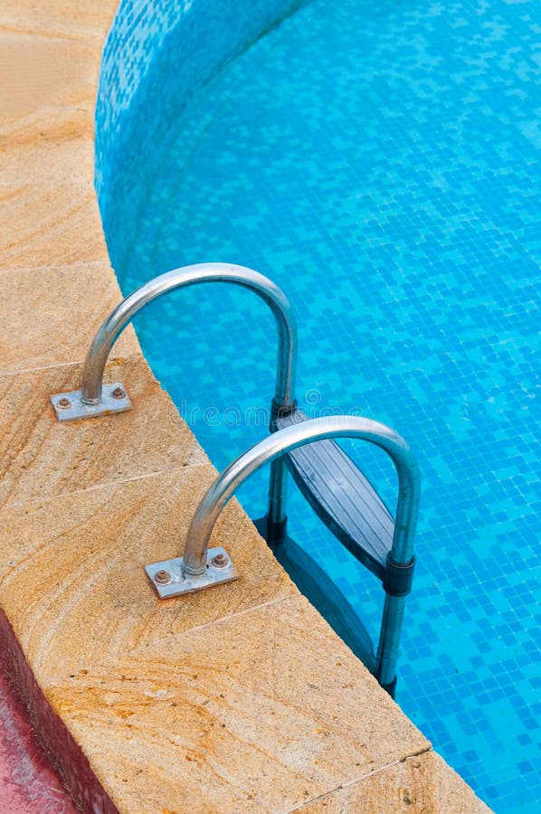 Swimming pool steps stock image. Image of water, recreation - 21648693