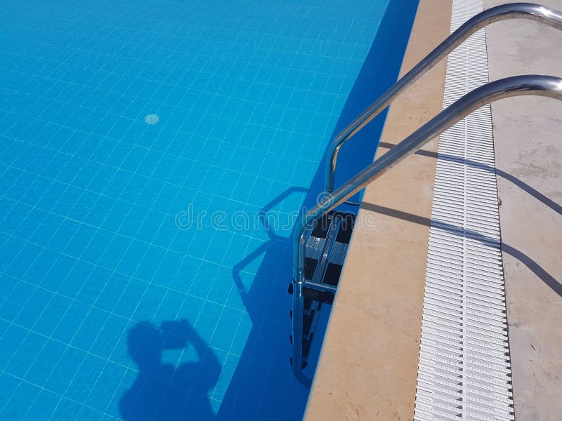 Swimming Pool in Summer Vacations Blue Water Stock Image - Image of ...