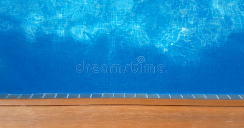 Swimming Pool Surface Caustics Ripple Like Sea Water and Flow with ...