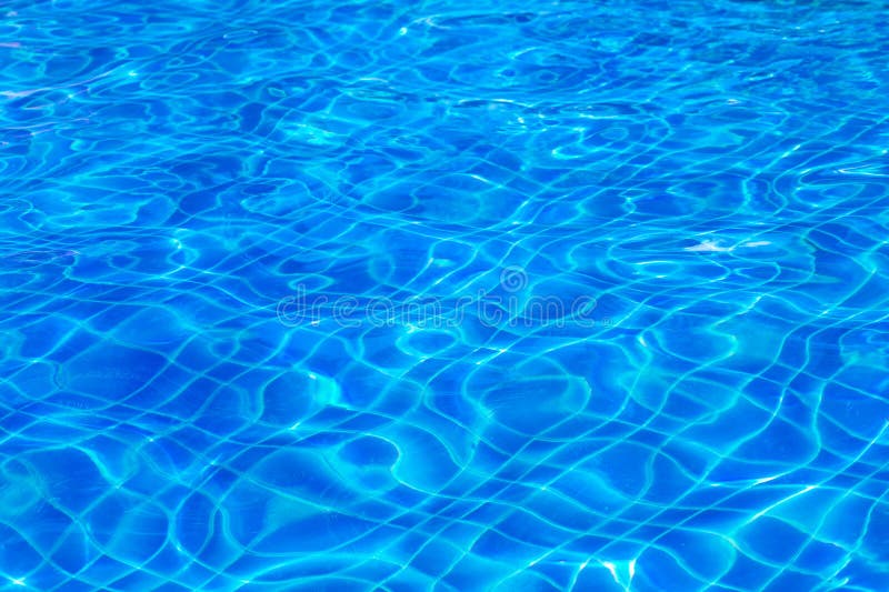 Swimming Pool Surface with Light Reflection and Water Ripple Patterns ...
