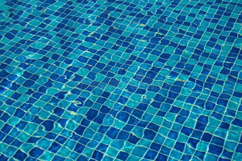 Swimming Pool Surface with Light Reflection and Water Ripple Patterns ...