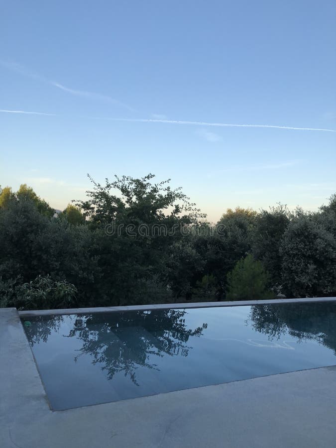 Swimming pool stock photo. Image of reflection, swimming - 192348108