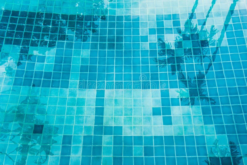 Swimming pool tile. stock photo. Image of interior, floor - 152196702