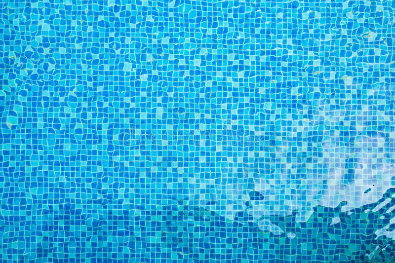Swimming Pool Top View Background Texture. Stock Image - Image of ...
