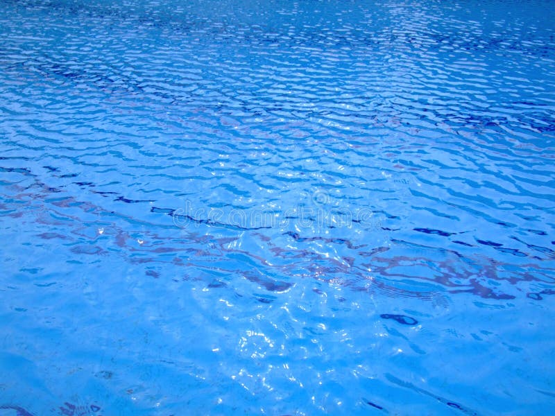 Swimming Pool Trembling Surface Stock Photo - Image of area, splash ...