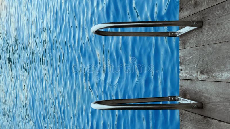 Swimming Pool. Vertical. stock video. Video of swim - 306645213