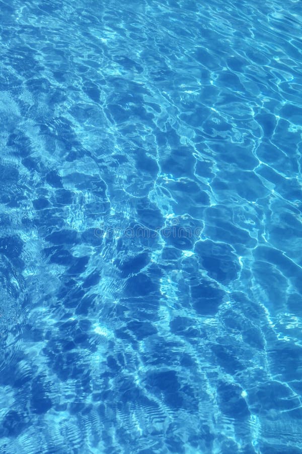Swimming Pool Water. Ripple Water Stock Photo - Image of blue, pool ...