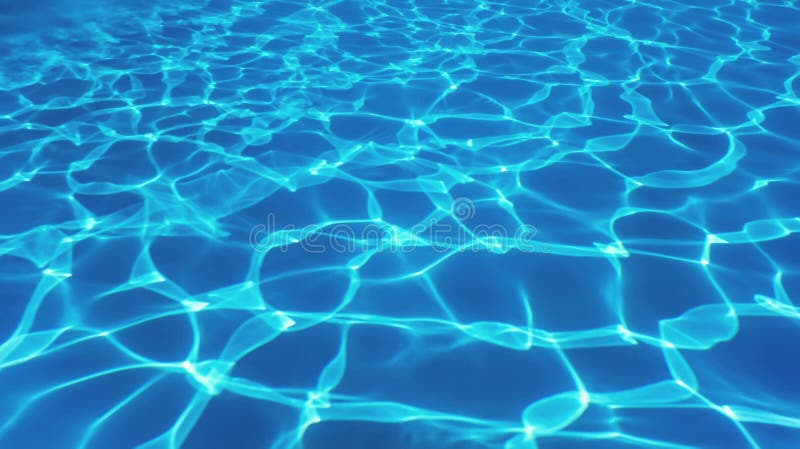 Swimming Pool Water Sun Reflection Background. Ripple Water Stock Photo ...