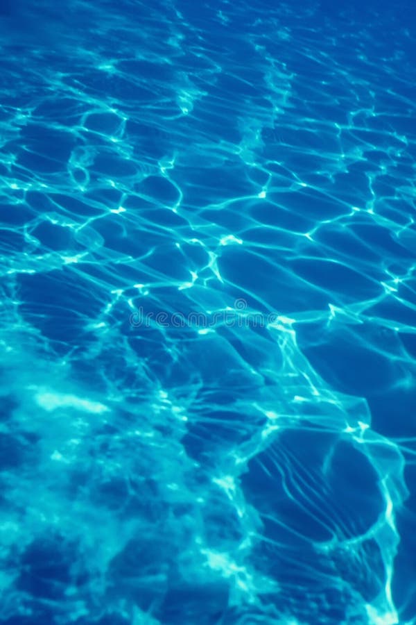 Swimming Pool Water Sun Reflection Background. Ripple Water Stock Image ...