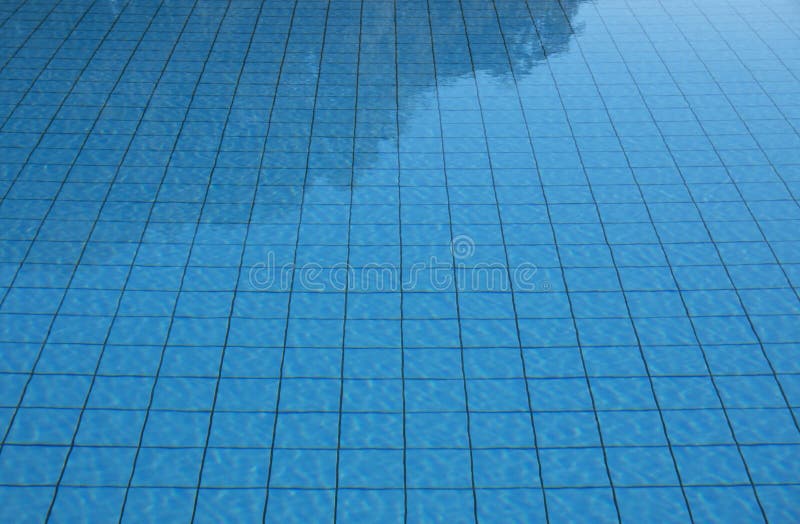 Swimming Pool Water Textured Surface Background Summer Reflection ...