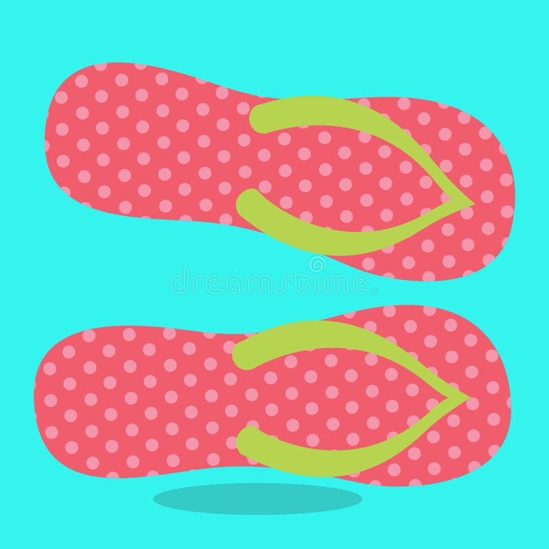 Swimming slippers 11 stock vector. Illustration of slippers - 197989356