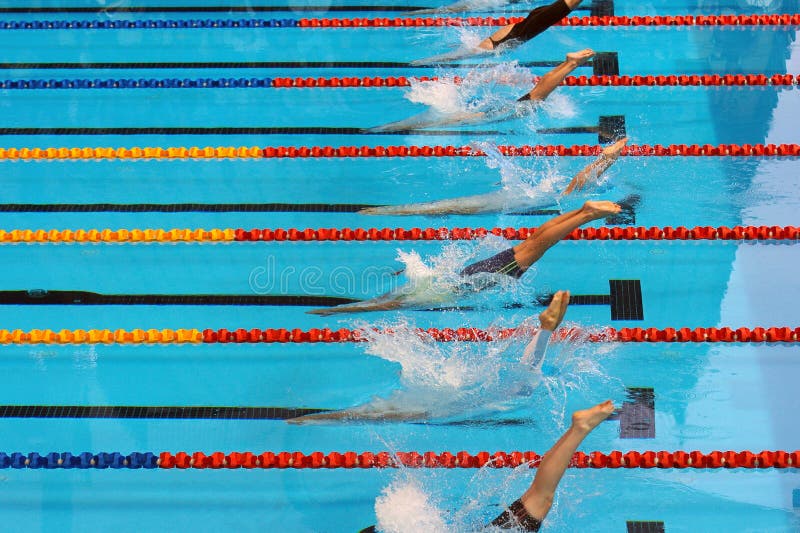 Swimming start 20 stock image. Image of swimming, race - 2389883