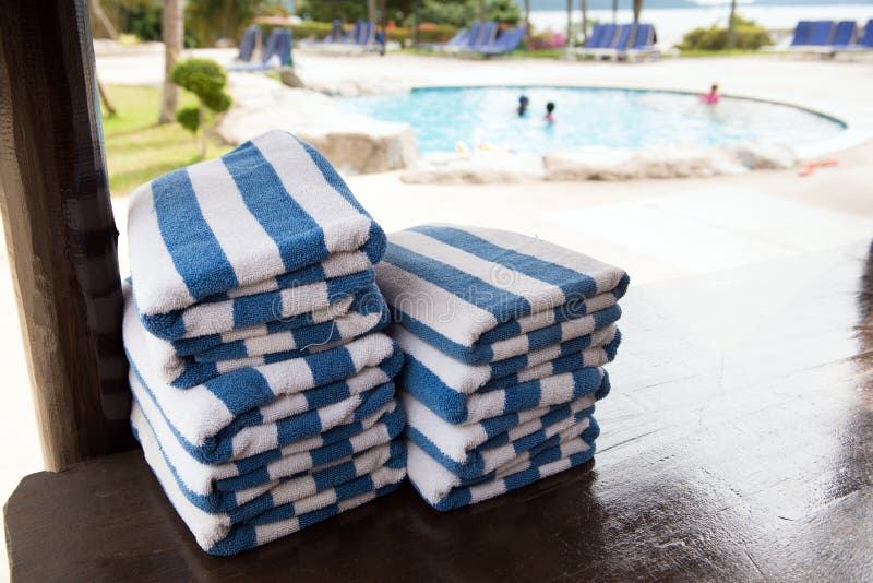 Swimming towel stock image. Image of beauty, pool, towels - 30459585