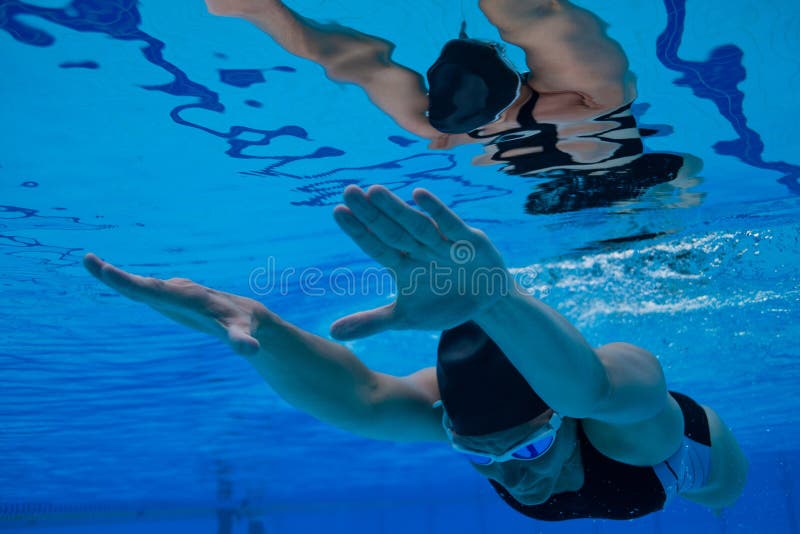 Swimming underwater stock image. Image of calmness, diving - 33580809