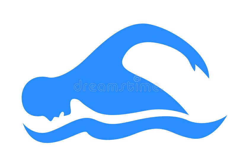 Swimming, vector stock vector. Illustration of swimming - 74126522